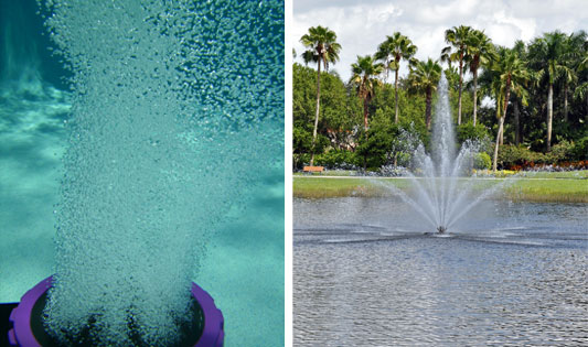Submersed Pond Aerators, Diffusers and Lake Aeration Systems