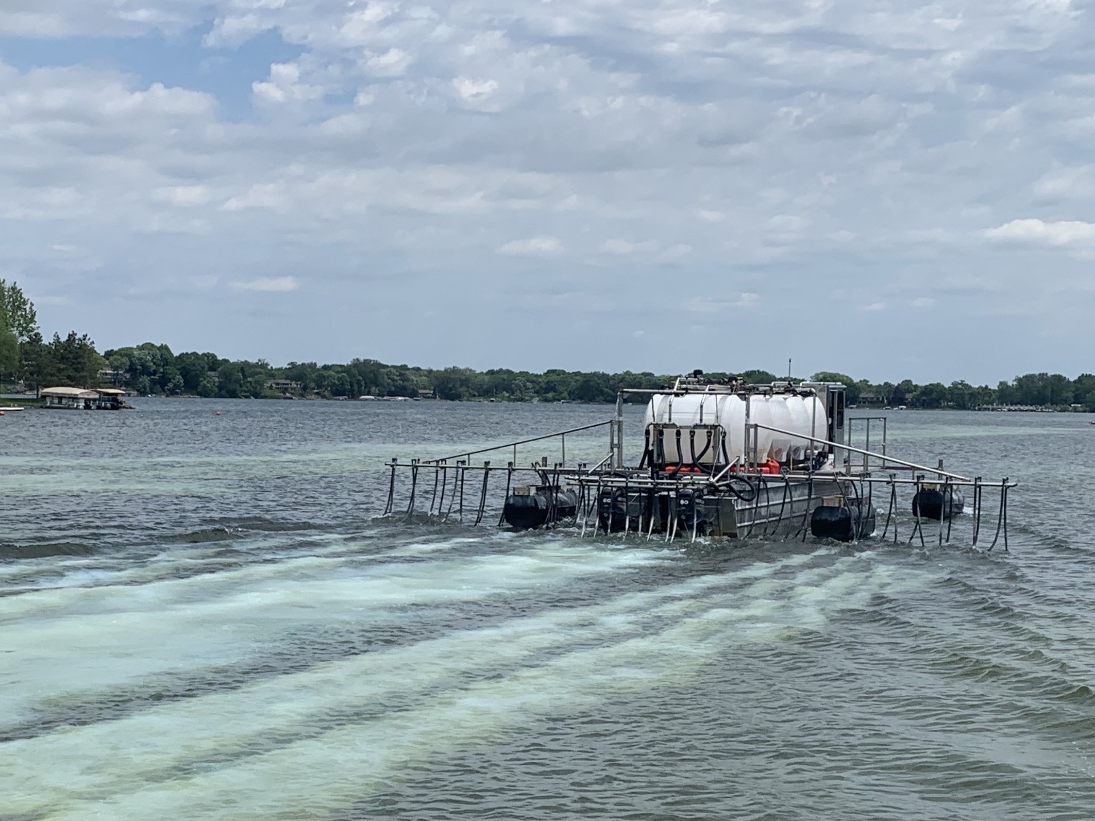 Alum Application Restores Water Quality in Spring Lake